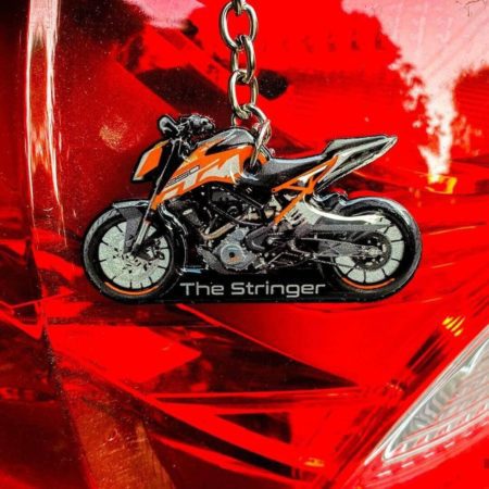 Colorful Bike Shape Keychain [Gel] | MotorbikeCustoms | Check Now!