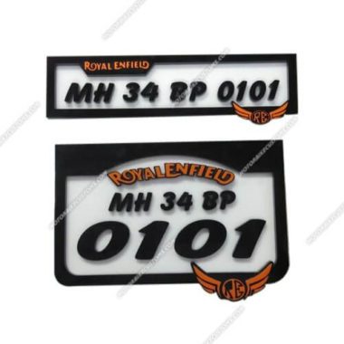 Royal Enfield Classic Number Plate Design | MotorbikeCustoms | Check Now!