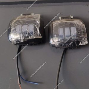 3 LED Square Fog Lamp Light (Pack of 2) | MotorbikeCustoms | Check Now!