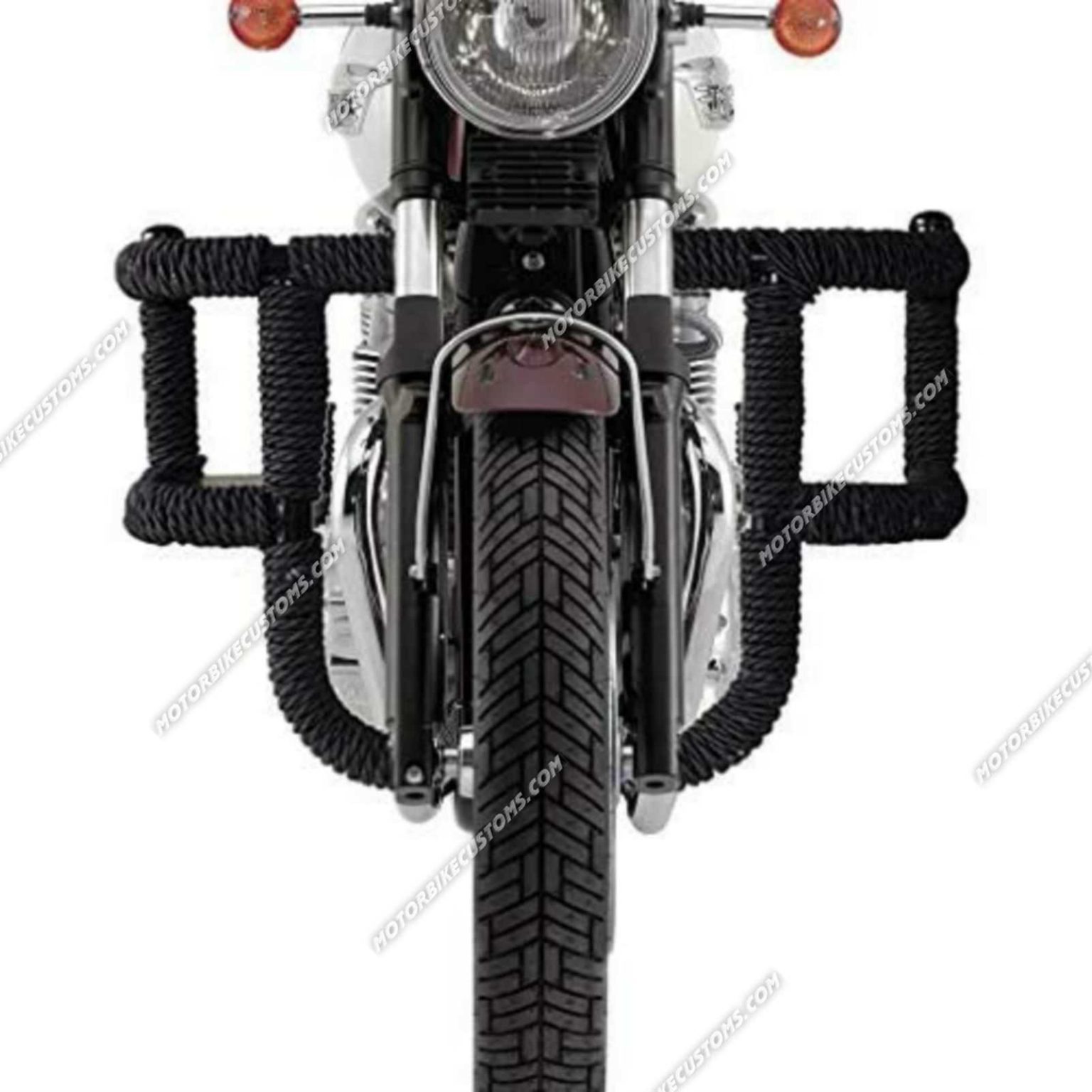 Slider Leg Crash Guard For Hunter 350 | MotorbikeCustoms | Check Now!