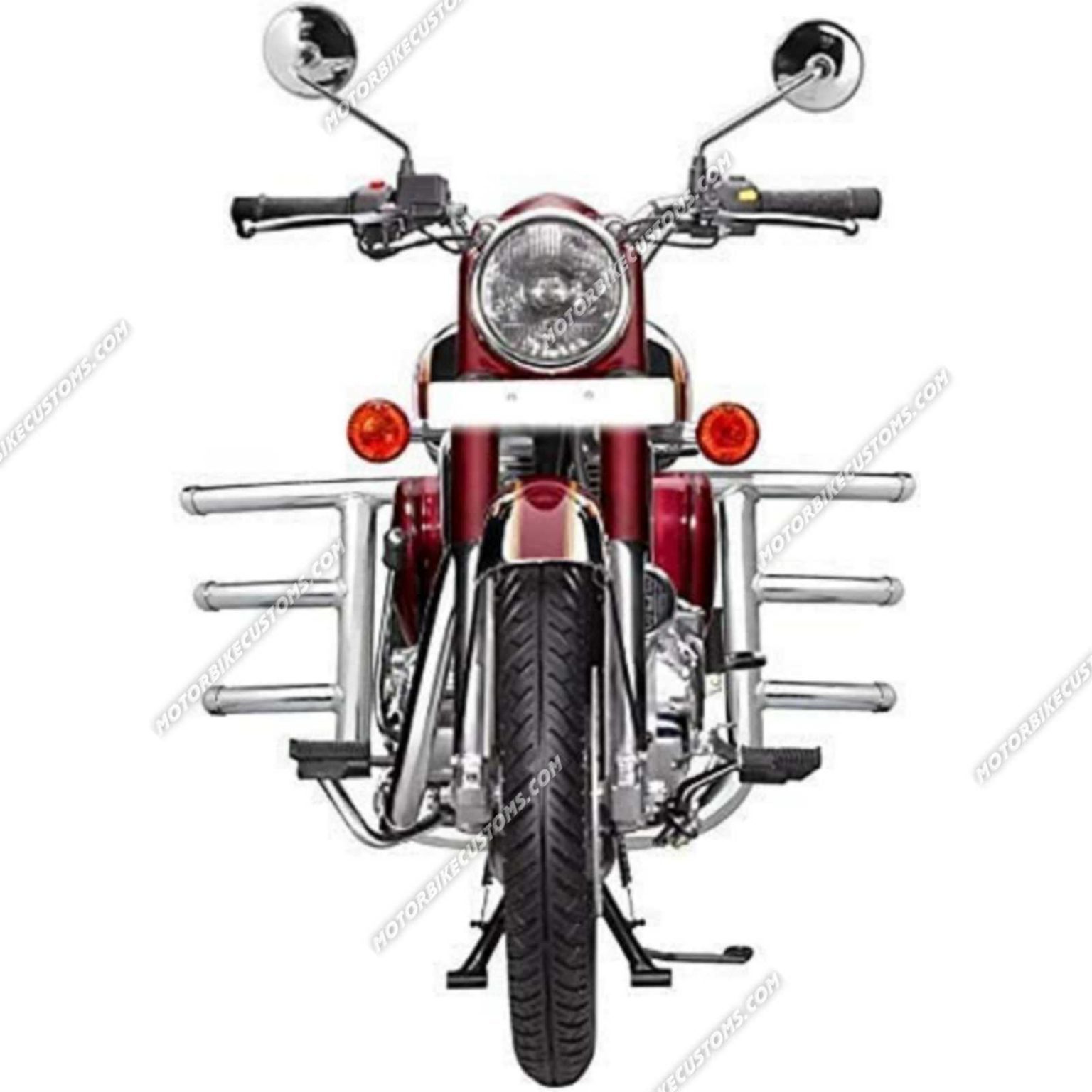 Slider Leg Crash Guard For Hunter 350 | MotorbikeCustoms | Check Now!