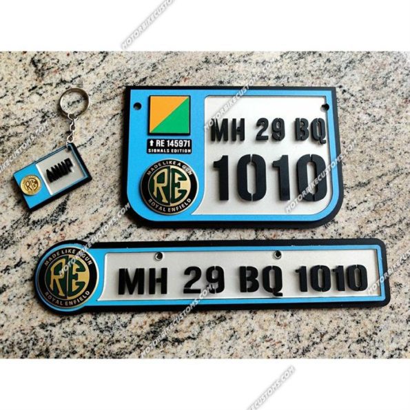 Number Plates For Royal Enfield | MotorbikeCustoms