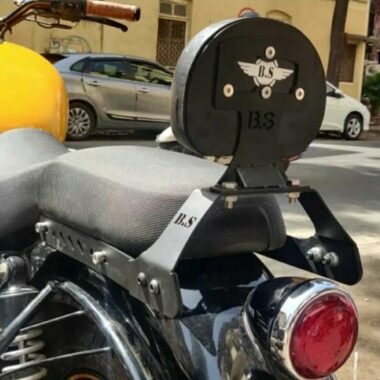 Backrest For Meteor 350 | MotorbikeCustoms | Check Now!