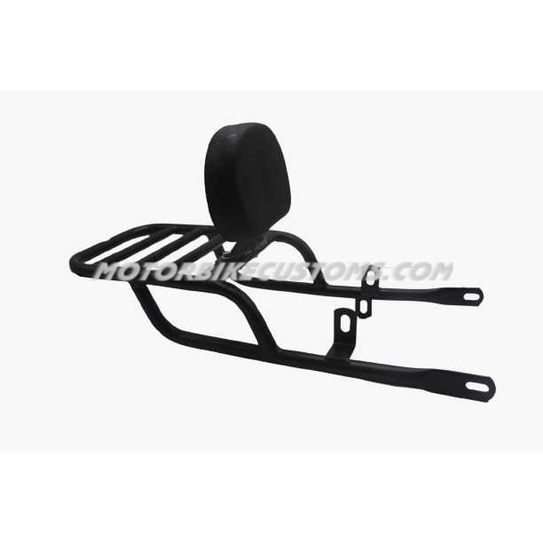 Premium Backrest For Honda H'ness CB350 | MotorbikeCustoms | Check Now!