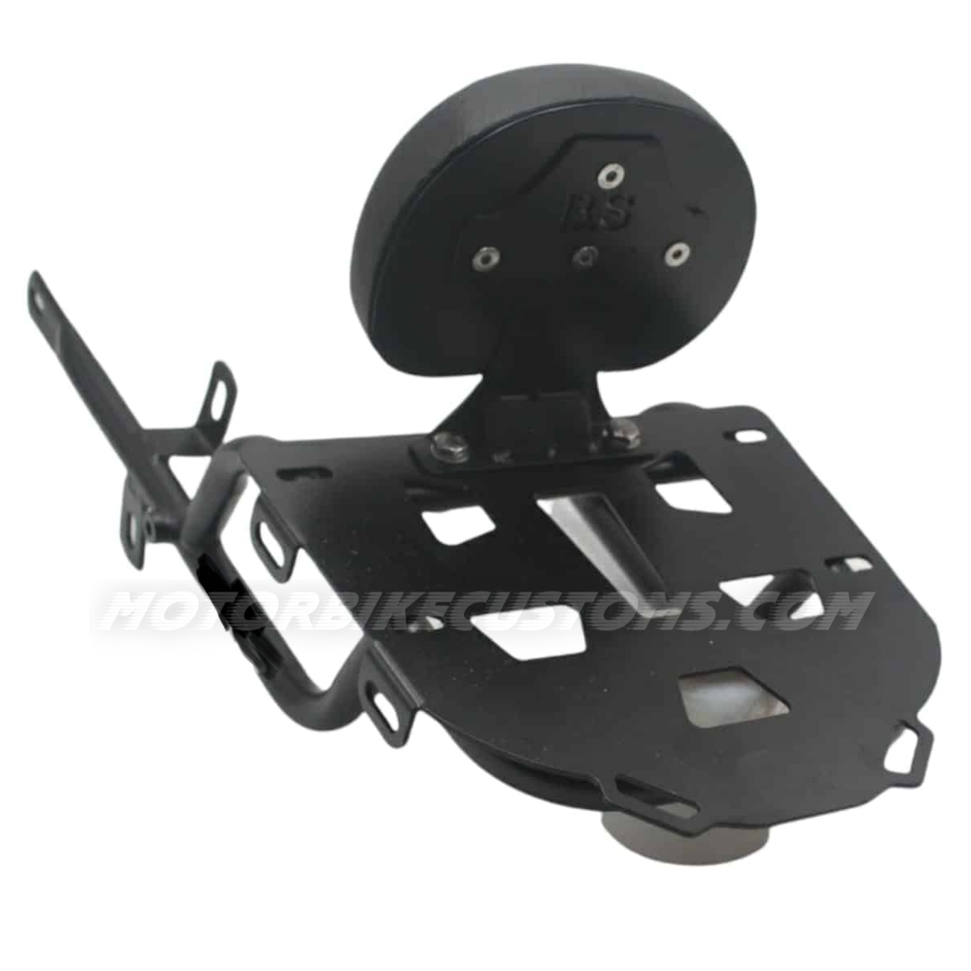 Premium Backrest For Honda H'ness CB350 | MotorbikeCustoms | Check Now!