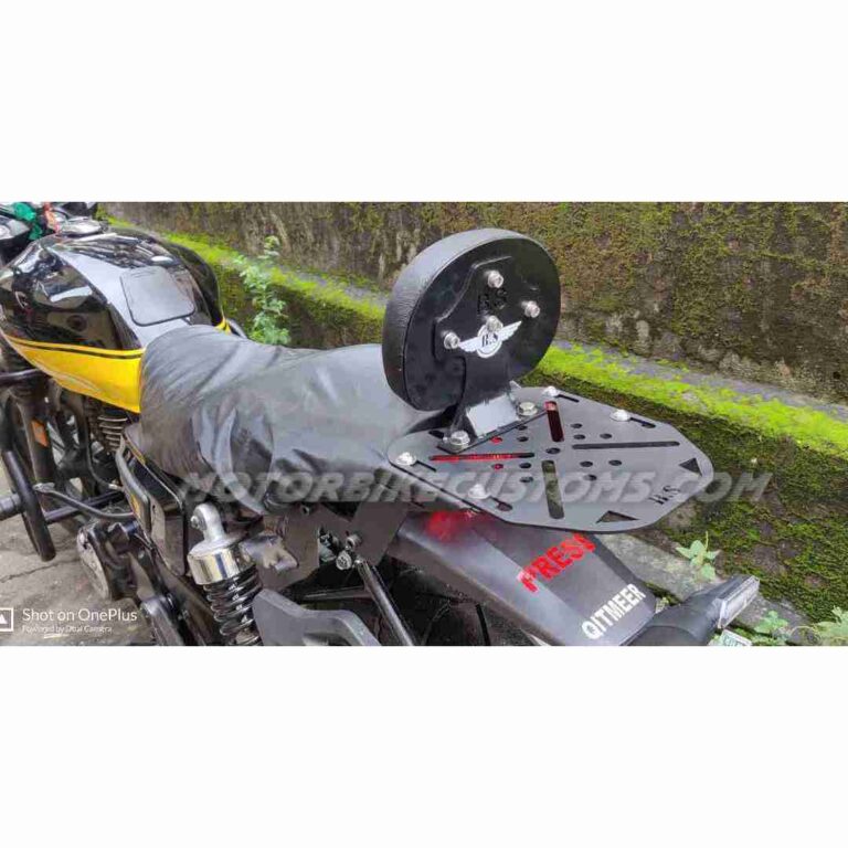 Premium Backrest With Heavy Carrier Plate For Honda CB350RS