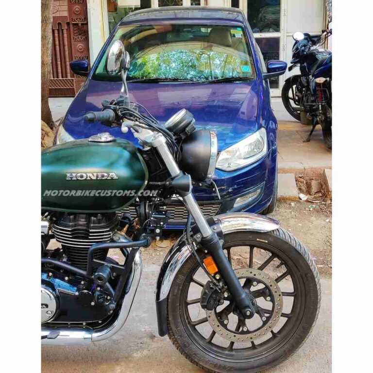 Premium Backrest For Honda H'ness | MotorbikeCustoms