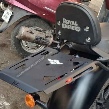 Meteor 350 fork fog light clamps | MotorbikeCustoms | Check Now!
