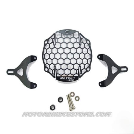 Headlight Grill For Royal Enfield Meteor 350 | MotorbikeCustoms | Check ...