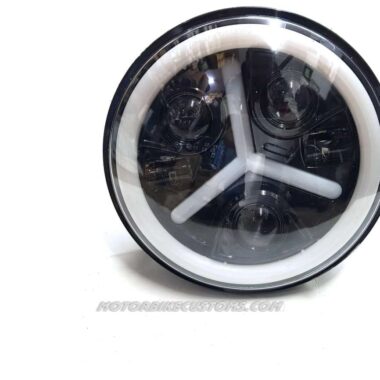 Mercedes Design LED Headlight With Full Ring DRL (90-110Watts)