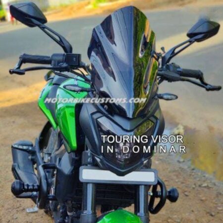 Touring Windshield For Bajaj Dominar | MotorbikeCustoms | Check Now!