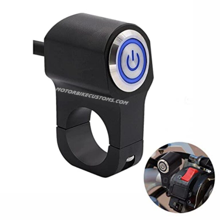 CNC | One way Single Button On/Off Switch (universal) | MotorbikeCustoms