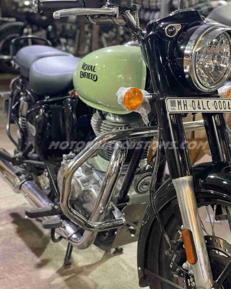 Octagon Leg Crash Guard For Royal Enfield | MotorbikeCustoms | Check Now!