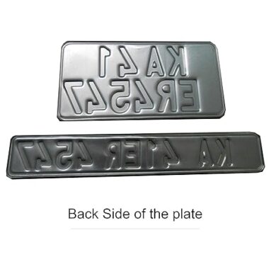 Aluminum Punching Number Plates | MotorbikeCustoms | Check Now!