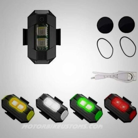 2 Piece | Multicolor LED | Aircraft Reflector Flasher Light