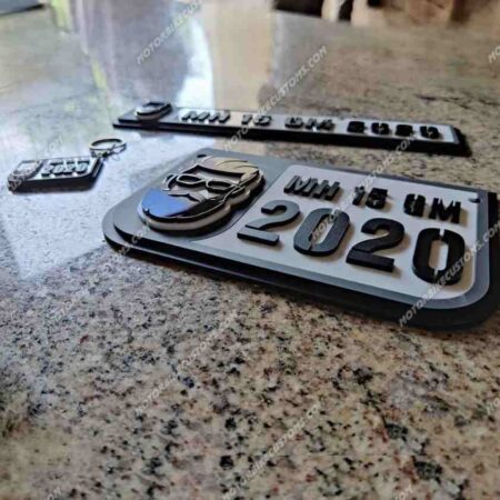 Number Plates With Full Logo | MotorbikeCustoms | Check Now!