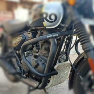 Evo Airfly Leg Guard For Royal Enfield Hunter 350 | MotorbikeCustoms