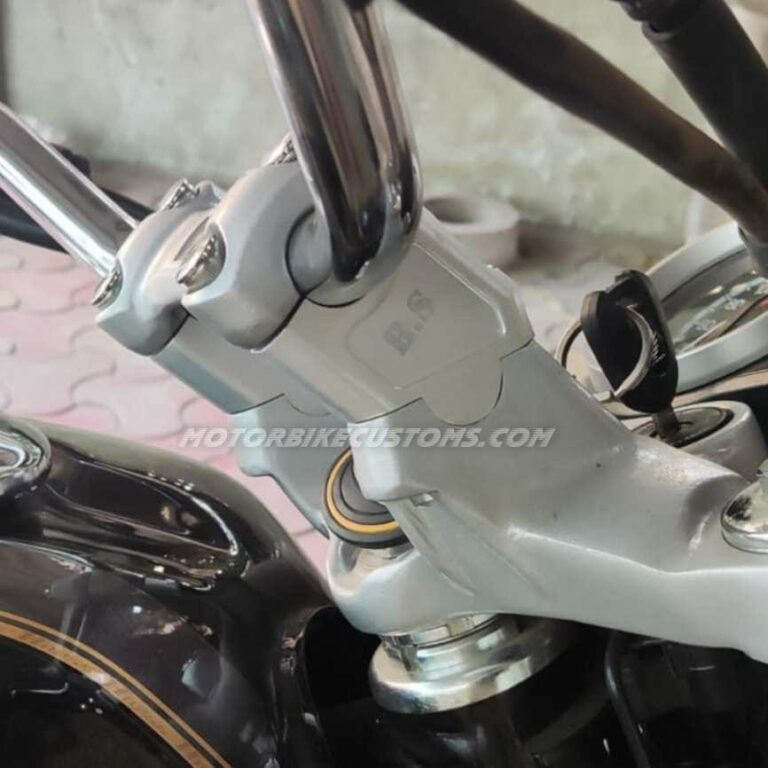 Premium Backrest For Honda H'ness CB350 | MotorbikeCustoms | Check Now!