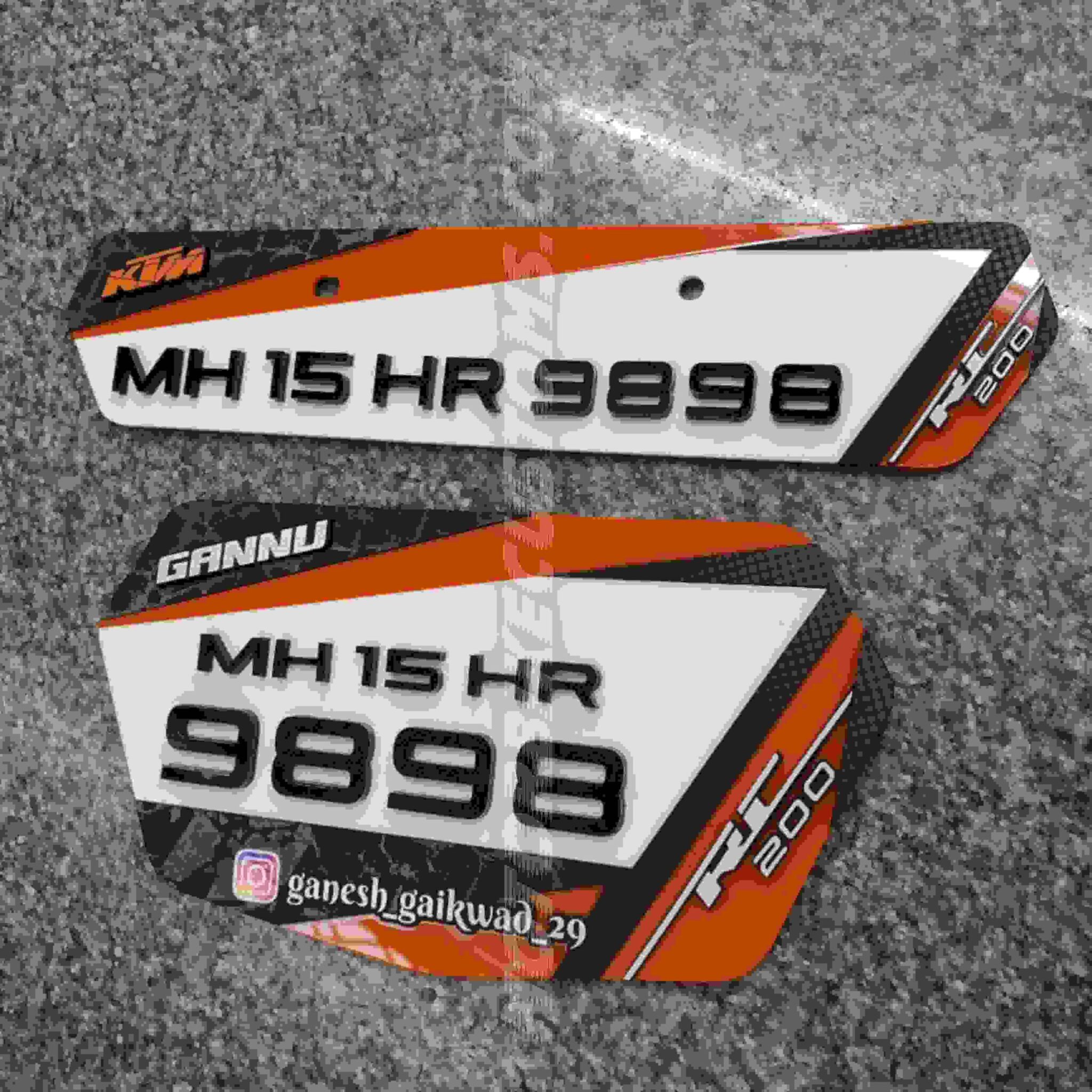 Red Rooster Galactic Exhaust Silencer For KTM | MotorbikeCustoms ...