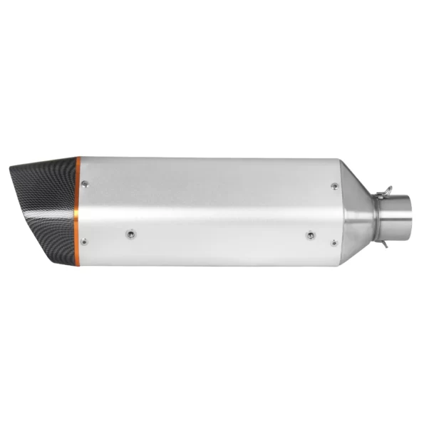 Universal Exhaust Pipe Muffler With Covers | MotorbikeCustoms | Check Now!