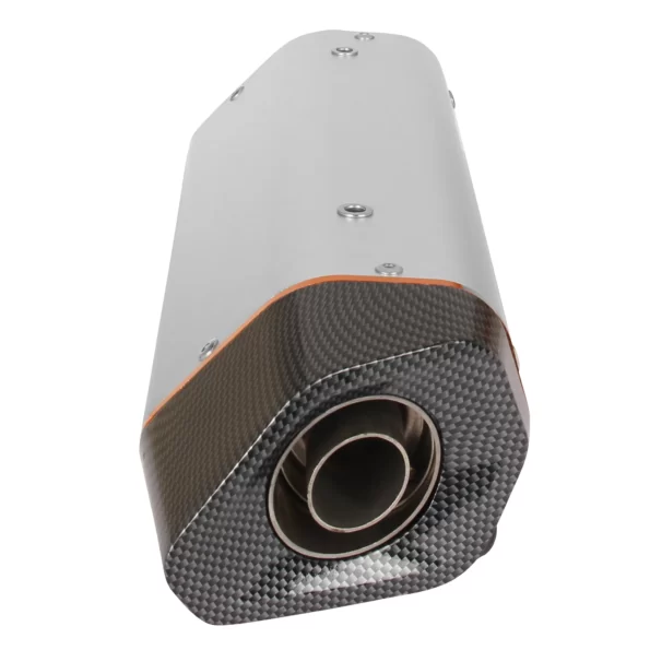 Universal Exhaust Pipe Muffler With Covers | MotorbikeCustoms | Check Now!