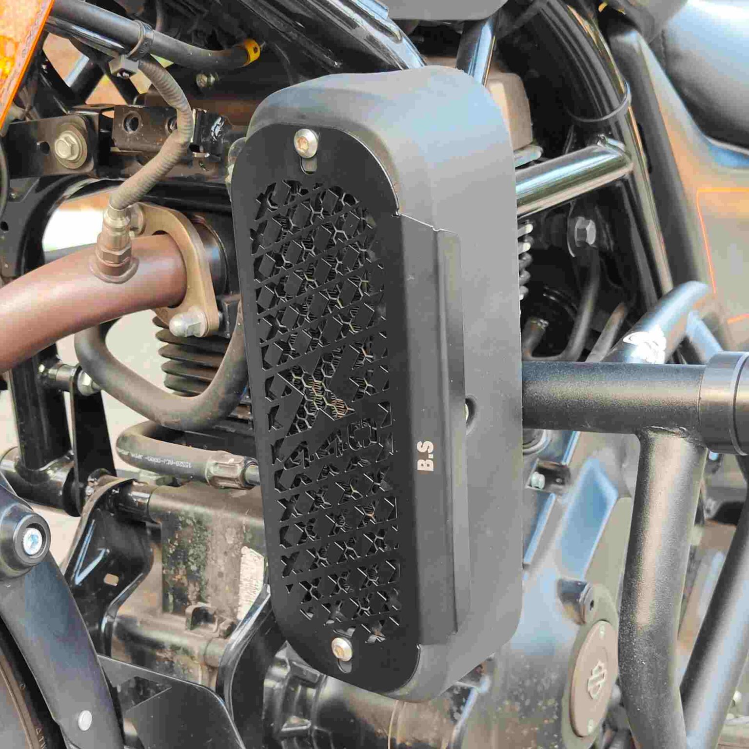 Radiator Grill Cover For Harley Davidson X440 | MotorbikeCustoms ...