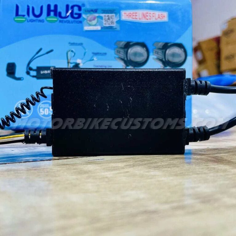 HJG Remote Control Mini Drive Fog Light with Three Lines Flash