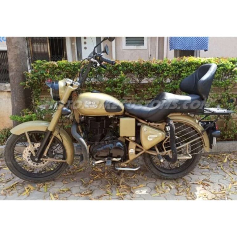 Maharaja Seat for Royal Enfield | MotorbikeCustoms | Check Now!
