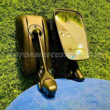 Napoleon Square Bar End or Yoke Fitting Side Mirrors