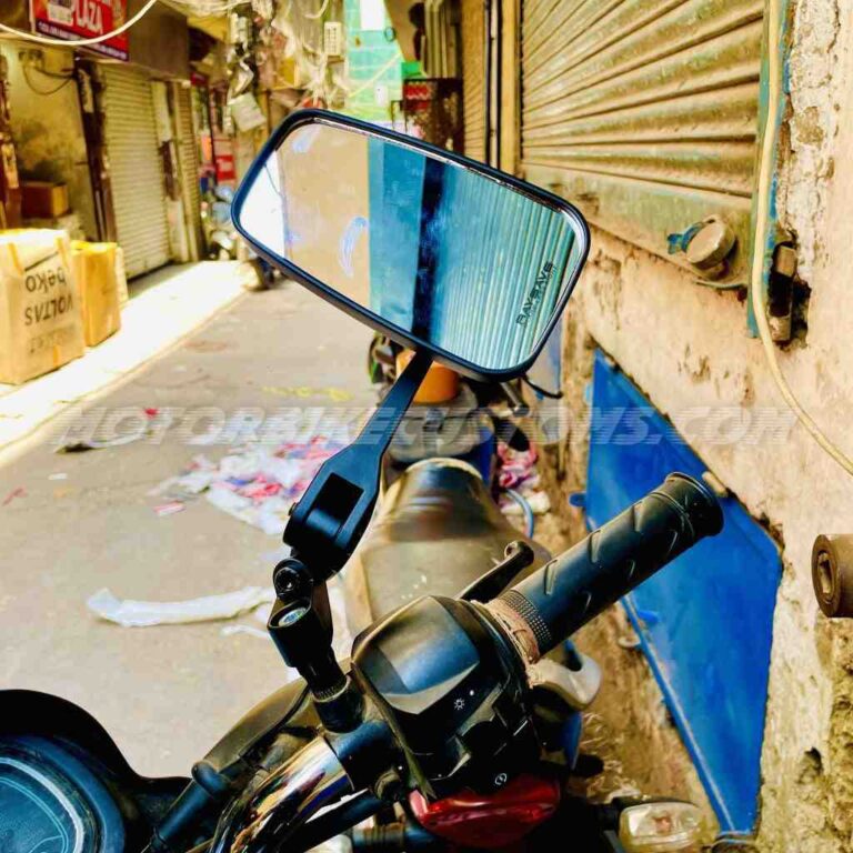 Napoleon Square Bar End or Yoke Fitting Side Mirrors