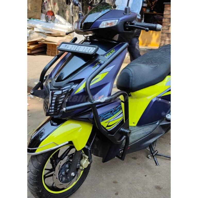 TVS Ntorq Full Protection Guard | MotorbikeCustoms | Check Now!