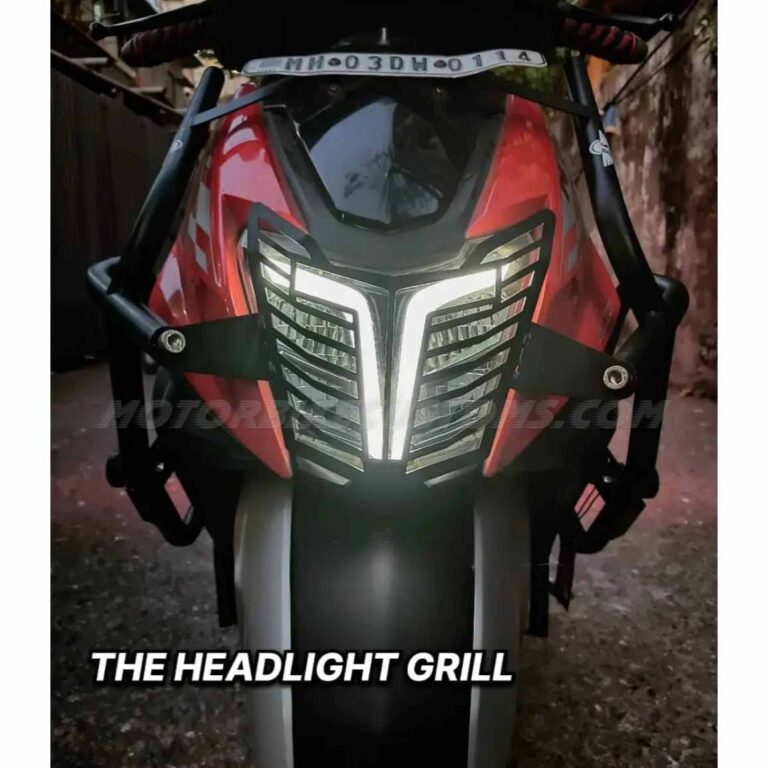 TVS Ntorq Full Protection Guard | MotorbikeCustoms | Check Now!
