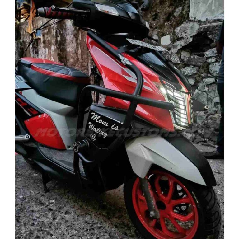 TVS Ntorq Full Protection Guard | MotorbikeCustoms | Check Now!