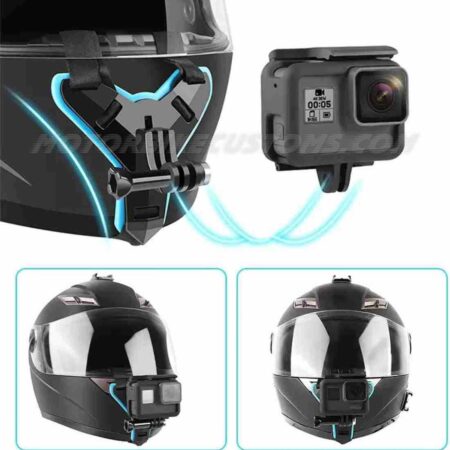 Helmet Strap Camera Mount | MotorbikeCustoms | Check Now!