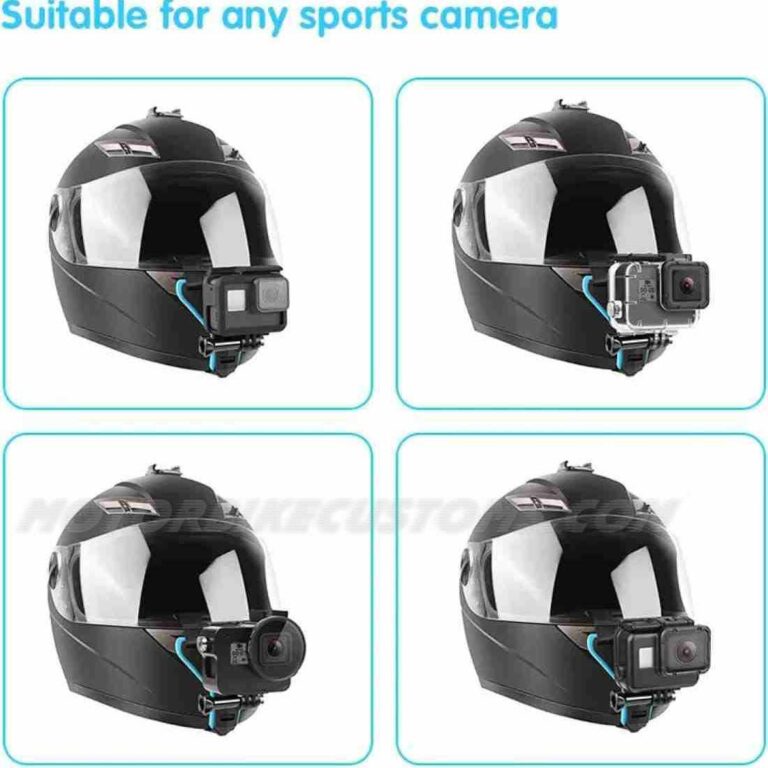 Helmet Strap Camera Mount | MotorbikeCustoms | Check Now!