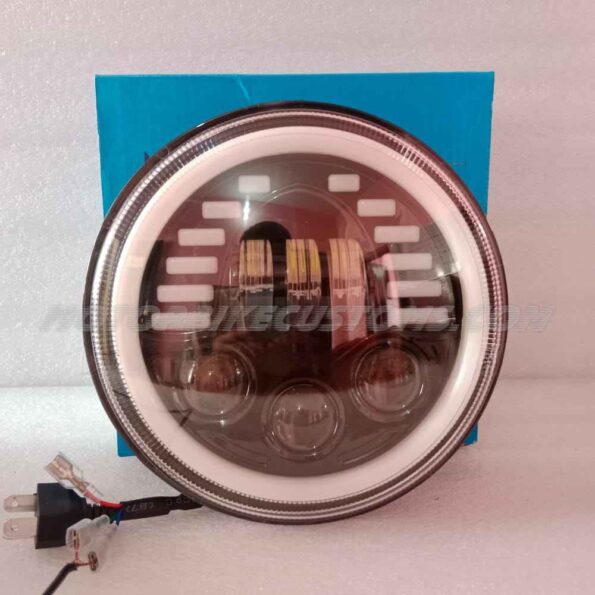 Butterfly Wings LED Headlight (90-110Watts) | MotorbikeCustoms