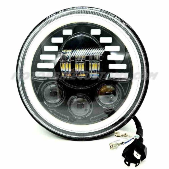 Butterfly Wings LED Headlight (90-110Watts) | MotorbikeCustoms