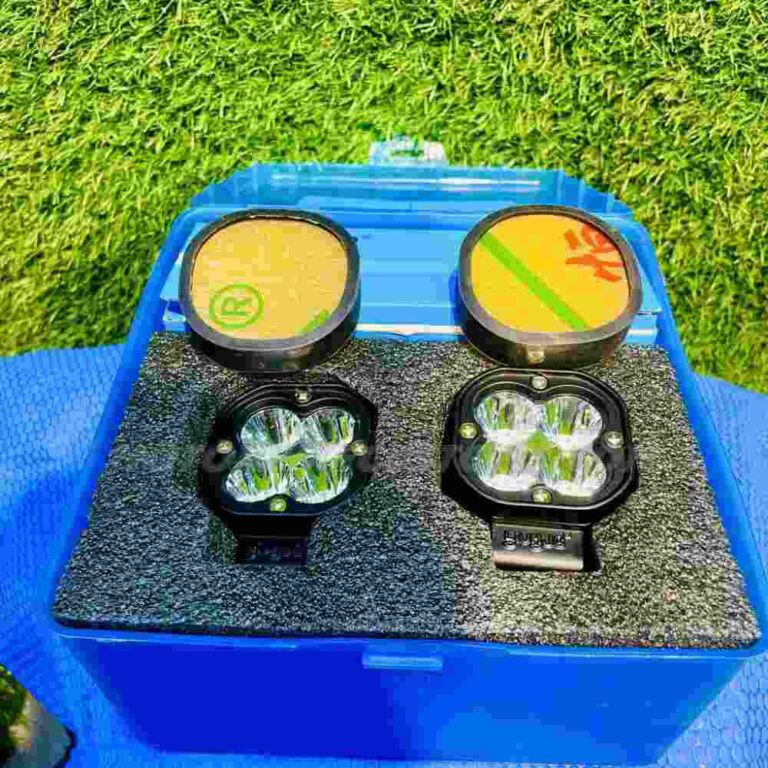 LIU HJG Mini 4 LED Fog Light With Harness (80 Watts) (2pc)