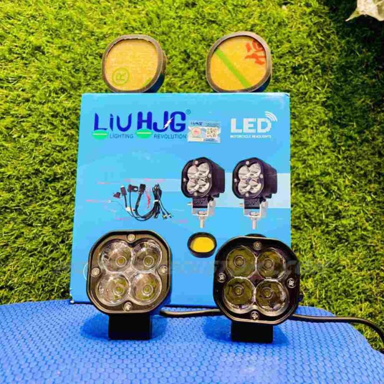 LIU HJG Mini 4 LED Fog Light With Harness (80 Watts) (2pc)